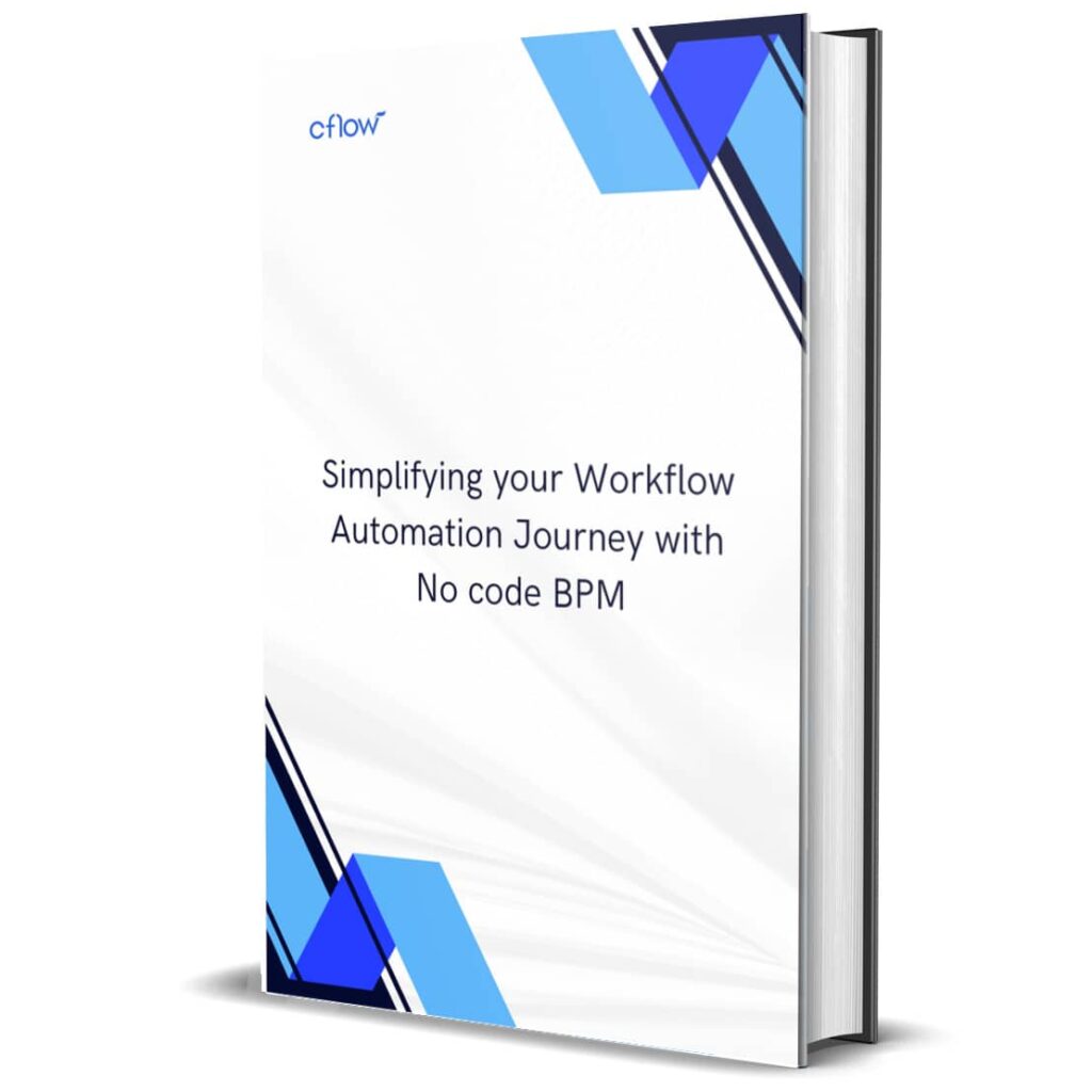 Ebook: Simplify Workflow Automation with No Code - Cflow