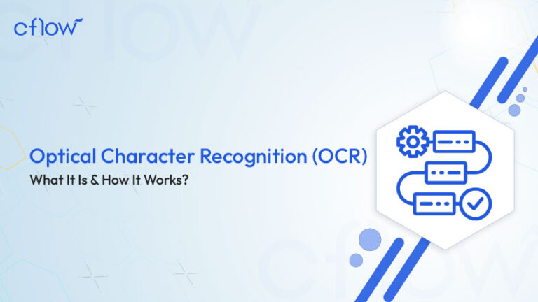 Optical Character Recognition (OCR): What It Is & How It Works? - Cflow