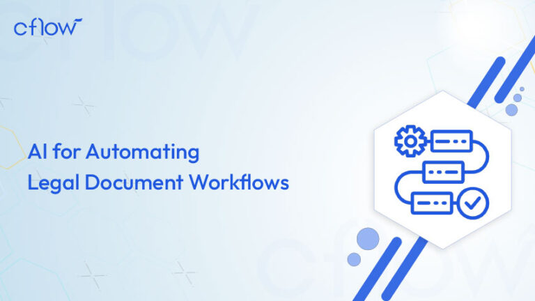 AI for Automating Legal Document Workflows - Cflow