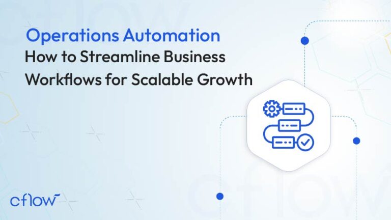 What Is Operations Automation Definition And Examples Cflow